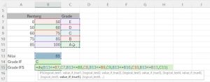 Fungsi IF vs IFS di Excel | Kursus Excel Online & Offline