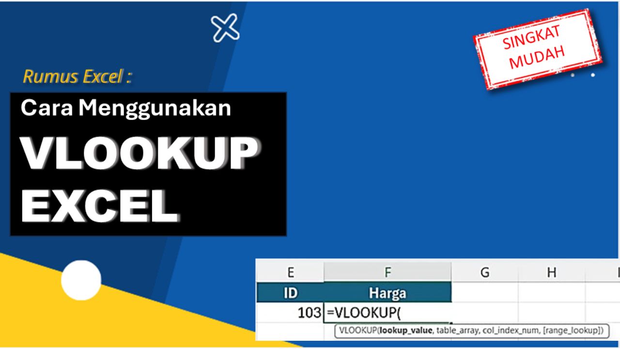 Fungsi Vlookup Excel | Kursus Excel Online & Offline