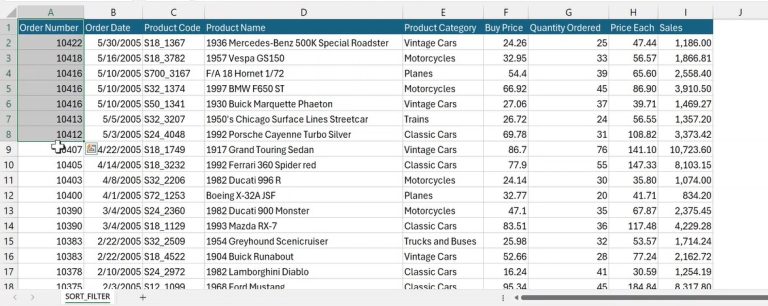 Cara Mengurutkan Data Menggunakan Sort Excel | Kursus Excel Online ...