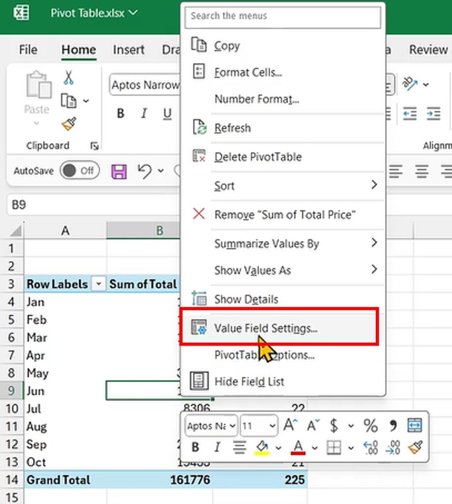 Cara Menganalisa Data dengan Pivot Table di Excel | Kursus Excel Online ...