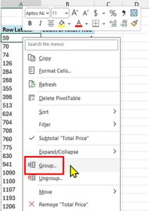 Melakukan Grouping di Pivot Table | Kursus Excel Online & Offline